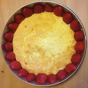 Fraisier au thé matcha - Isa popote et papote