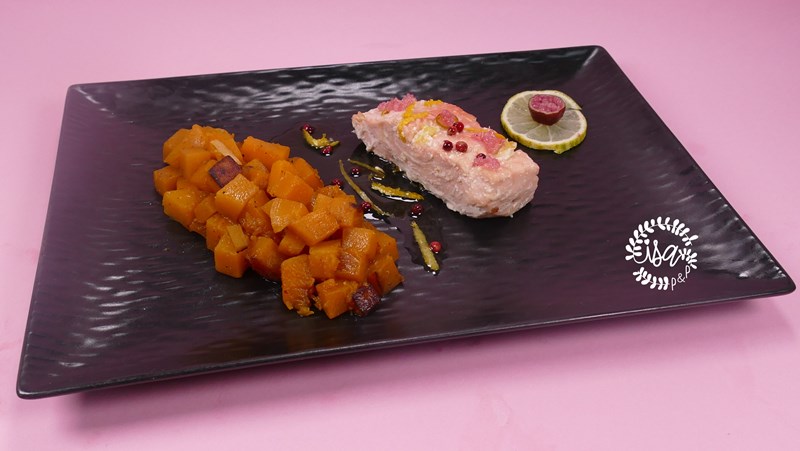 Saumon confit & butternut - Isa popote et papote